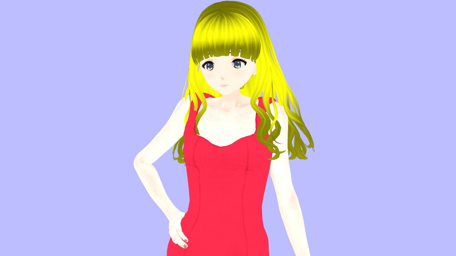 [3D Model] [CC4] Manga Anime Female 02 - Freedom Arts 3D iClone & CC4 ...